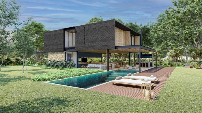 Homesphere | Estâncias Fasano Villas Fasano por Gálvez e Márton, Casa à ...