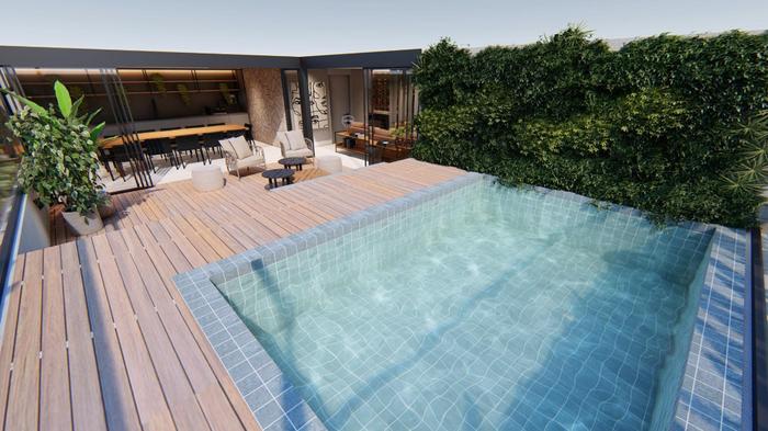 Renato Lins | Cobertura no VIVERE HOME RESORT, pé na areia na praia de Ponta de Campina. - LINS070